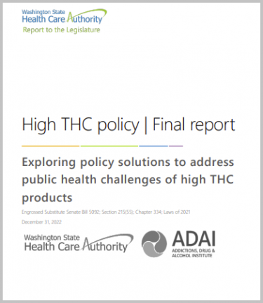 High Potency Cannabis | Addictions, Drug & Alcohol Institute