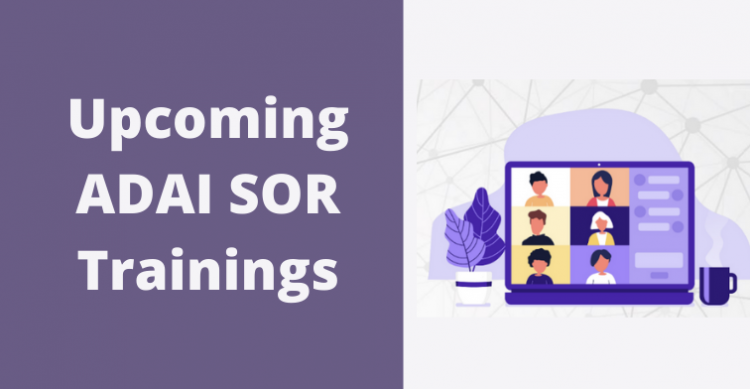 New ADAI SOR Training Opportunities in 2024 | Addictions, Drug ...